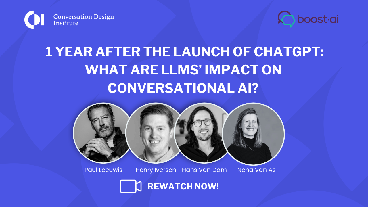 Conversation Design Institute Blog